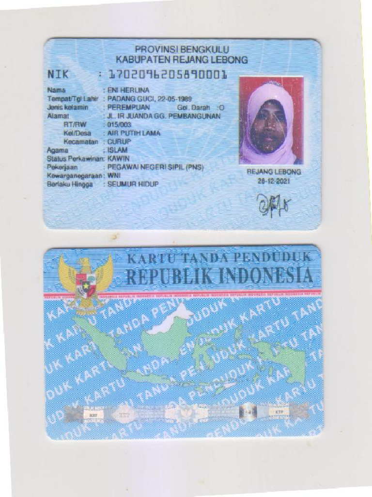 KTP Eni Herlina | PDF