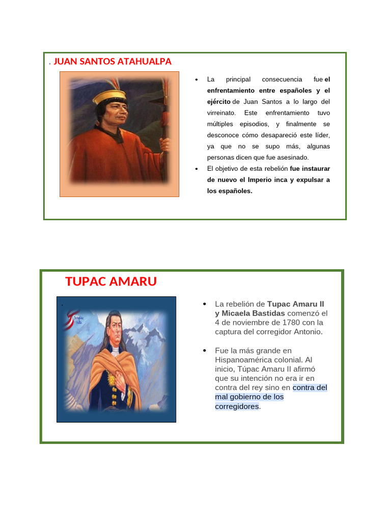 Tupac Amaru | PDF