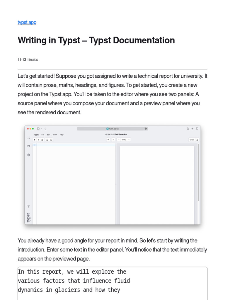 Writing in Typst - Typst Documentation 3 | PDF | Parameter (Computer Programming) | Summation