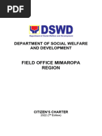 Citizens Charter MSWDO | PDF | Identity Document | Birth Certificate