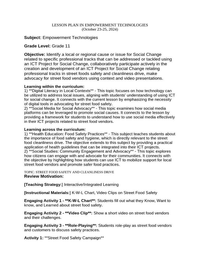 emtech 2 | PDF | Educational Technology | Learning