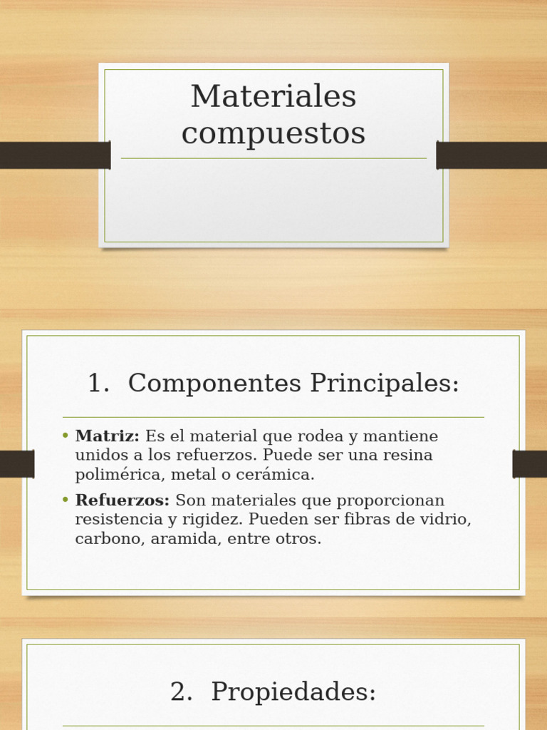Material Es Compu Estos | PDF | Material compuesto | Materiales