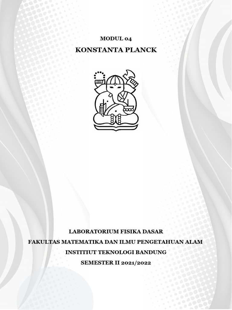Modul 04 - Konstanta Planck | PDF