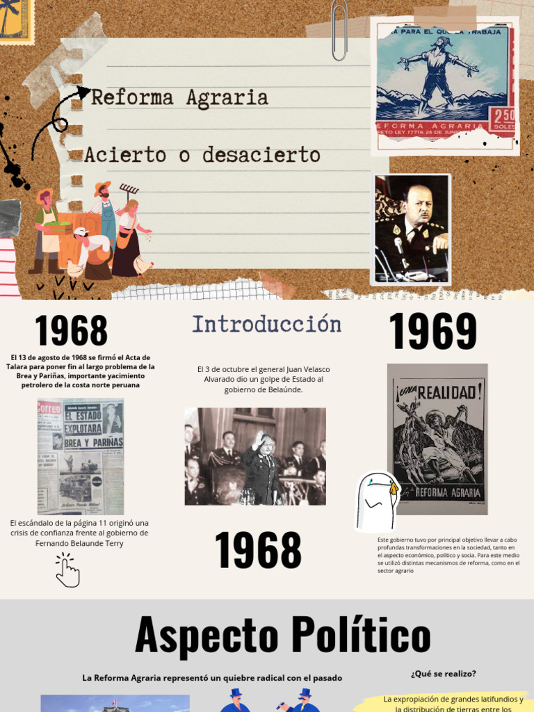 Impacto Político de la Reforma Agraria en Perú | PDF | Reforma agraria ...