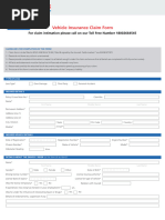 Magma HDI General Insurance Co. LTD: Motor Insurance Claim Form | PDF ...
