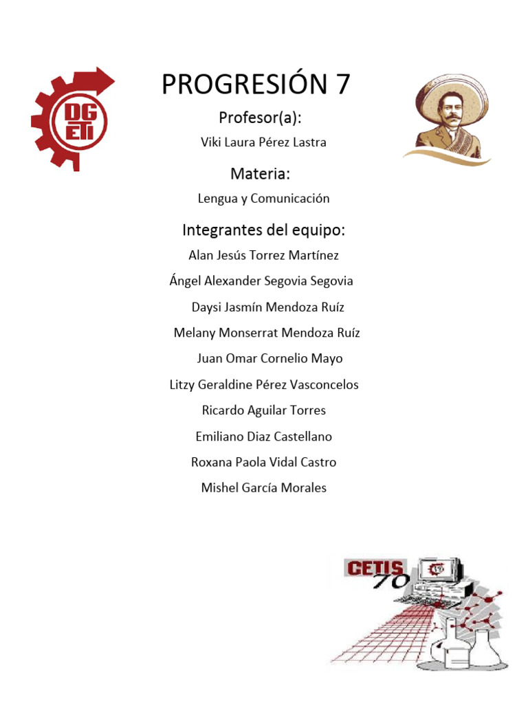 Emiliano Díaz Castellanos Progresión 7 | PDF