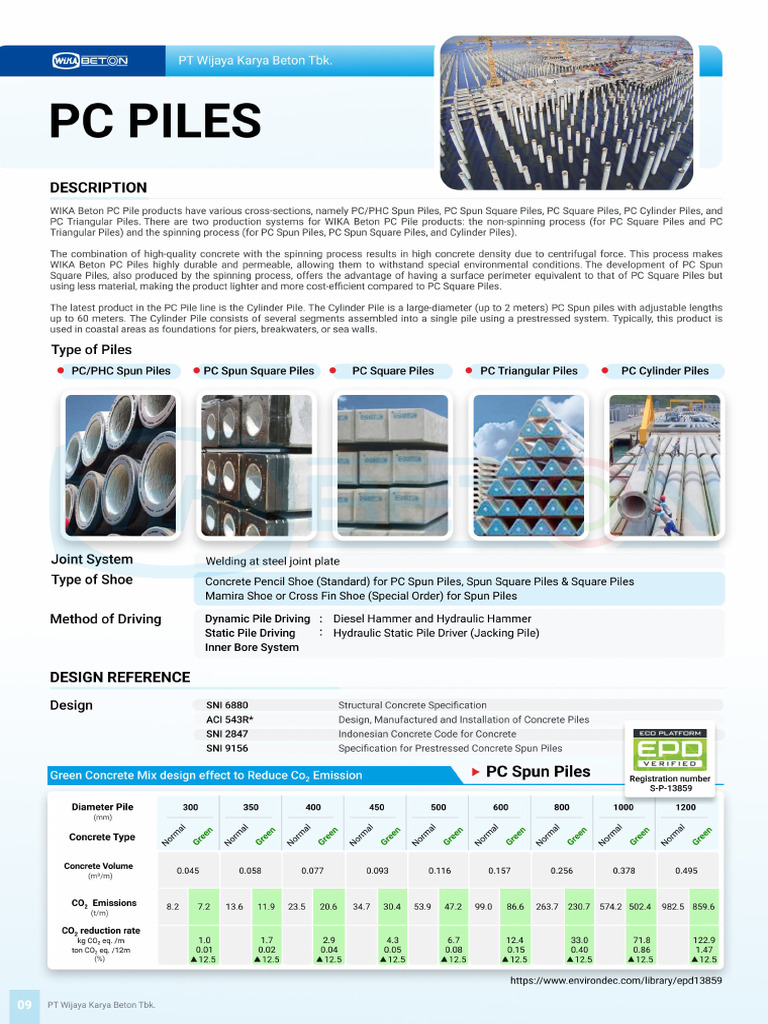 Spun Pile Indonesia | PDF