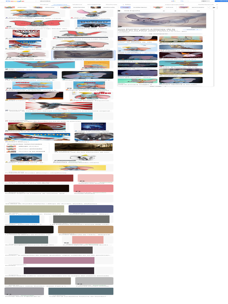 dumbo - Búsqueda de Google | PDF | La compañía Walt Disney | Walt Disney