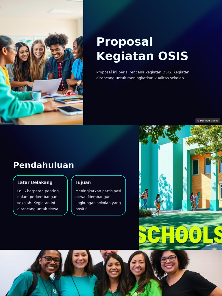 Proposal Kegiatan OSIS untuk Sekolah | PDF