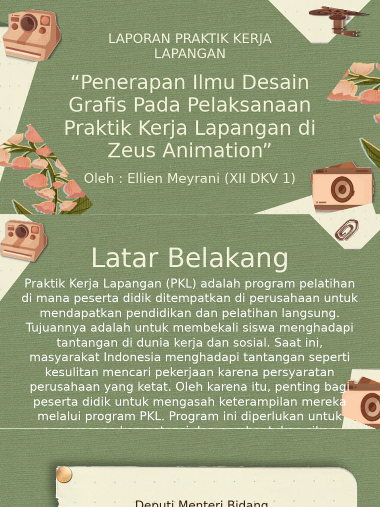 Laporan PKL Zeus Animation | PDF