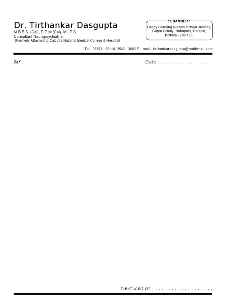 Format Letter Pad | PDF