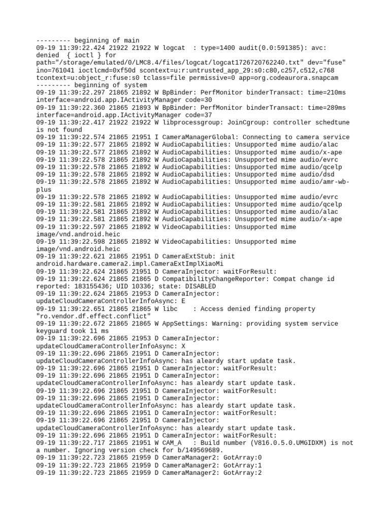 Log Cat 1726720762240 Pdf Computer Architecture Computer File Formats 0475