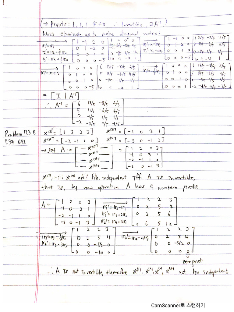 미분방정식 HW3 - 3 | PDF