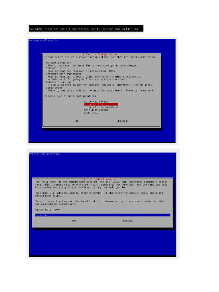 Webmailserver Alya | PDF