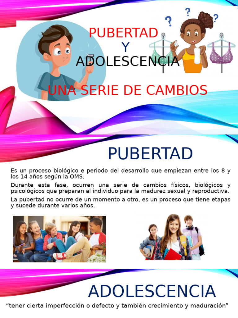 PUBERTAD | PDF | Pubertad | Adolescencia