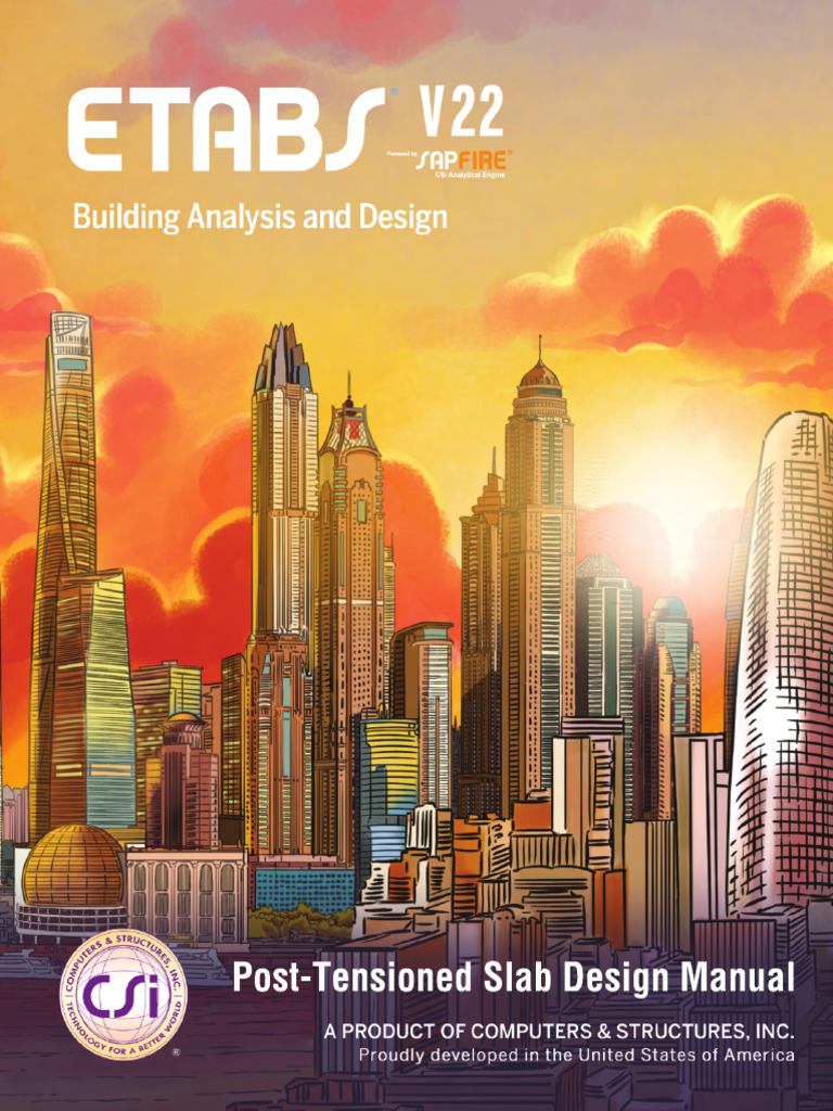 Etabs PT Slab Design | PDF | Prestressed Concrete | Beam (Structure)