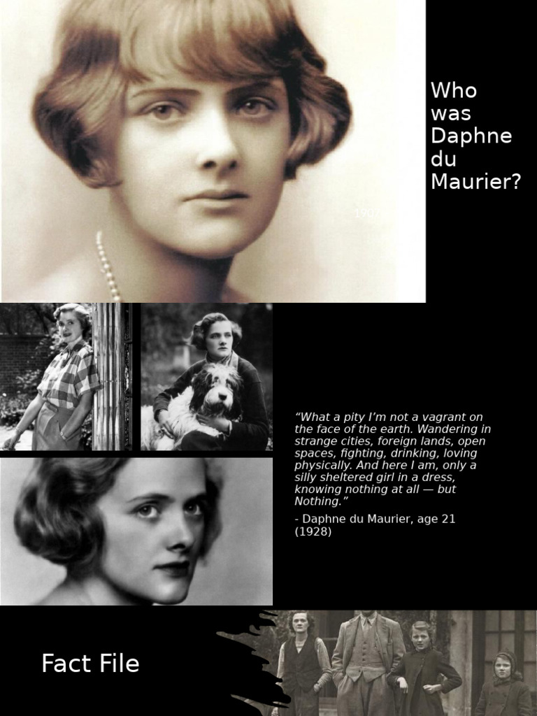 An Intro To Daphne Du Maurier and The Gothic Genre in Rebecca | PDF ...