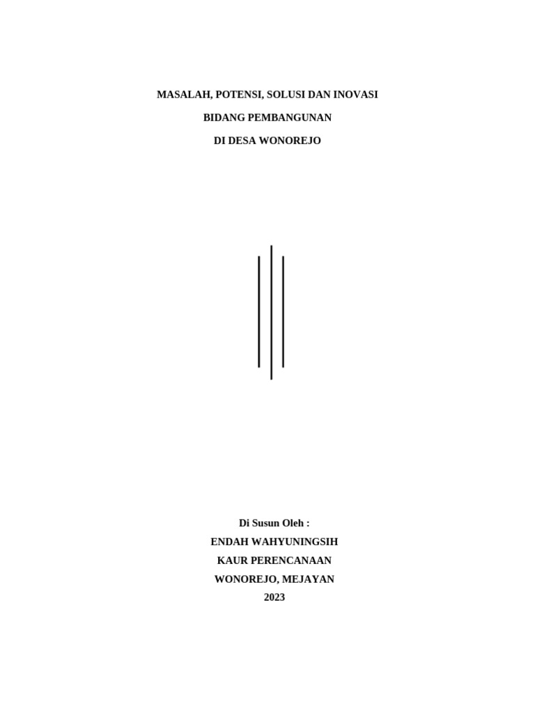 Menu Utama | PDF