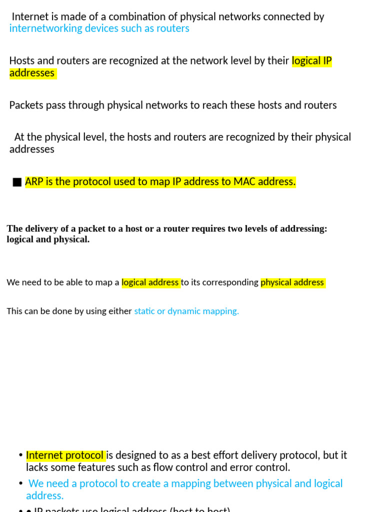Internetworking Devices Such As Routers | PDF | Internet Protocols | Computer Network