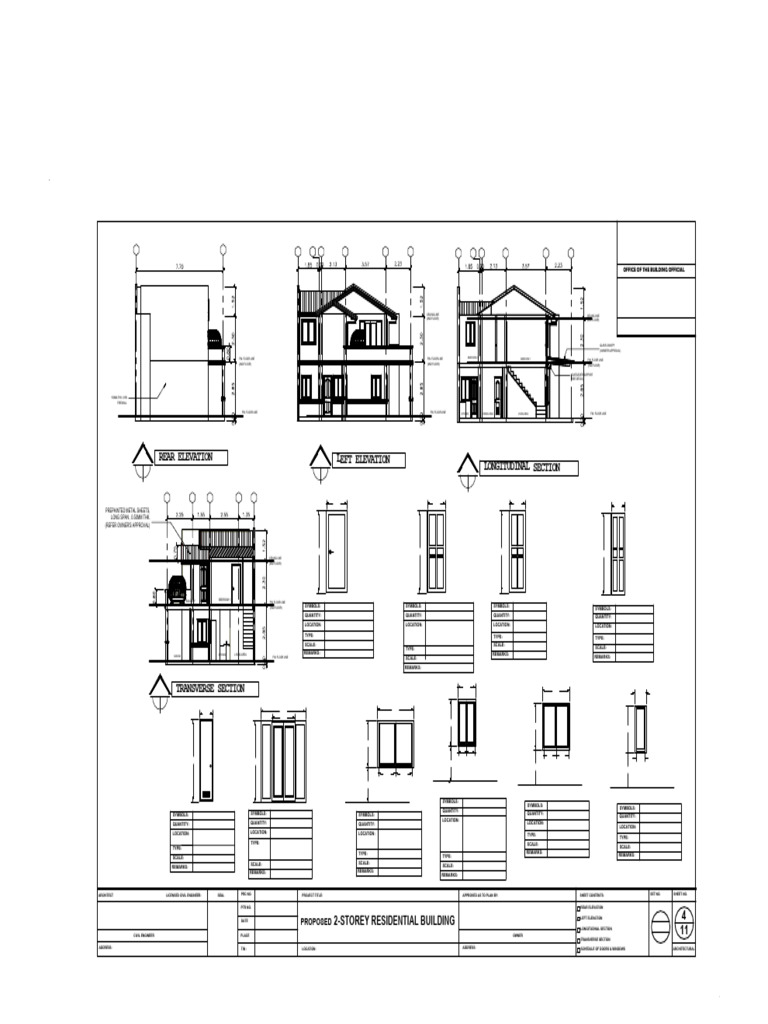 ELEVATIONS | PDF | Door | Local Government Areas Of Queensland