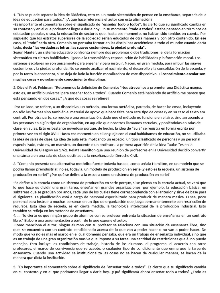 Didáctica General | PDF | Enseñando | Conocimiento