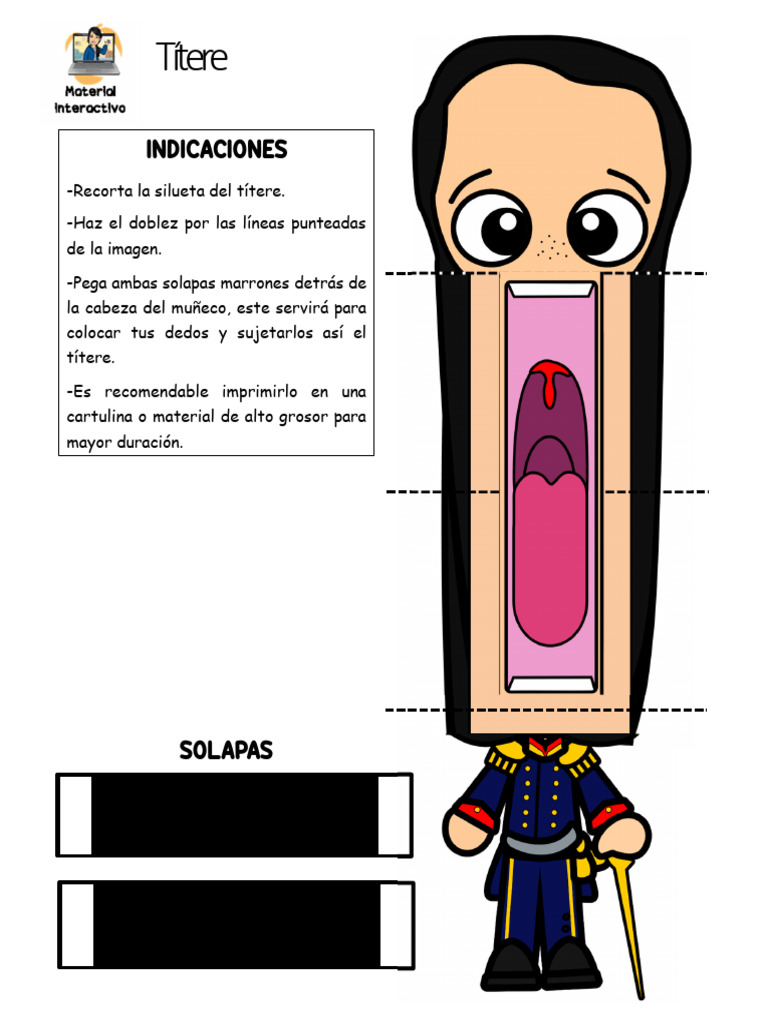 Instrucciones para Hacer un Títere | PDF | Hogar, jardinería y bricolaje