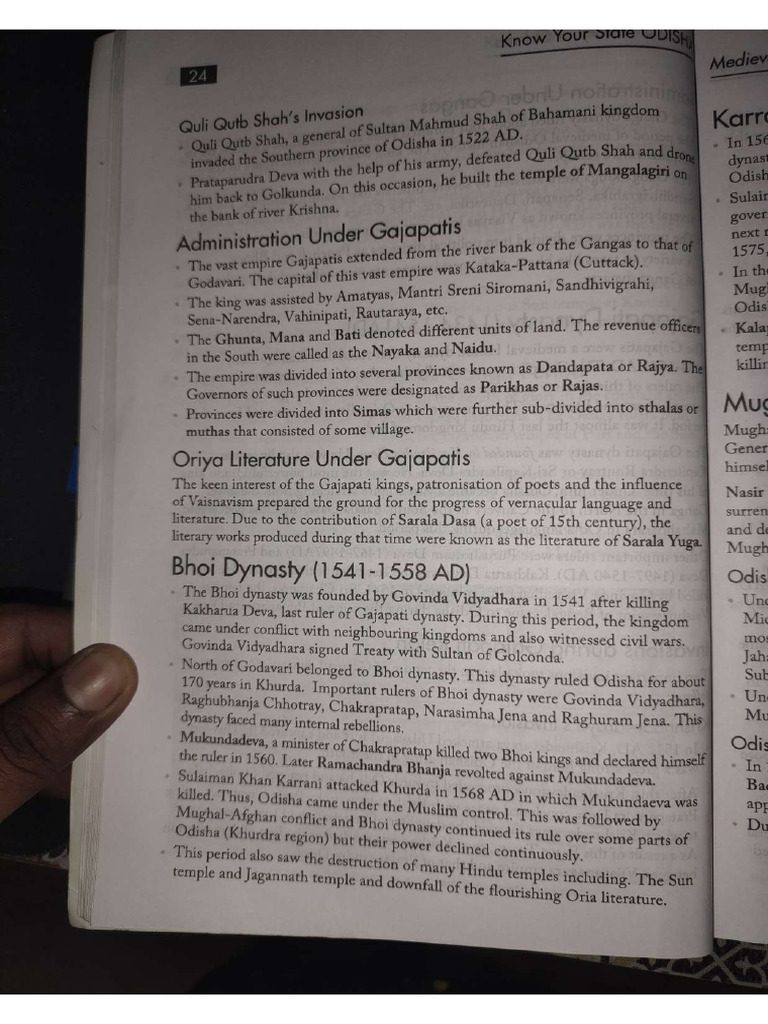 Medival History of odisha | PDF