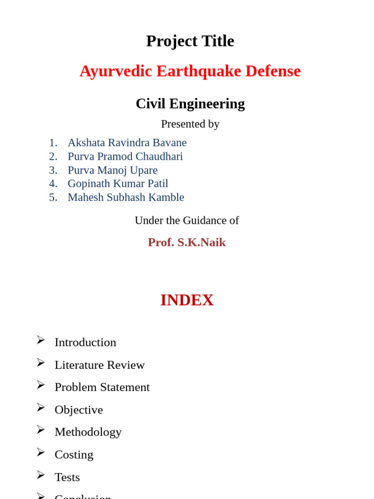 Earthquake defense project | PDF | Earthquake Engineering