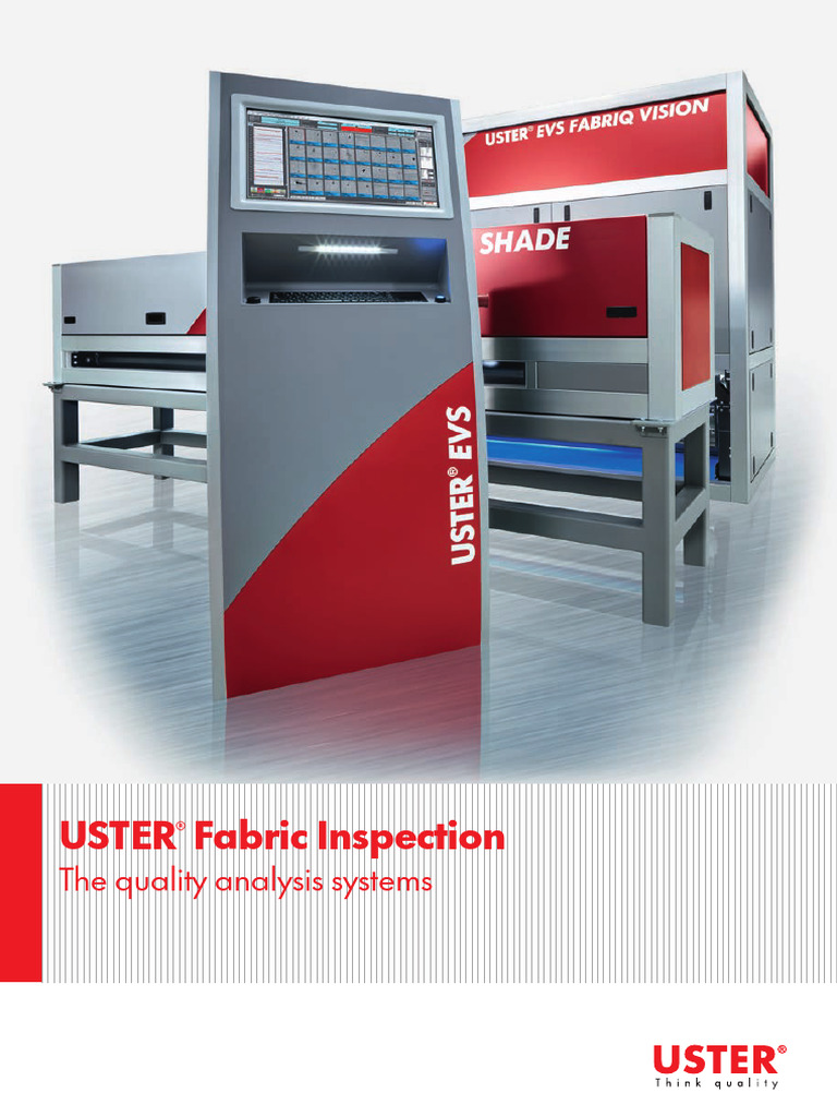 Uster Fabric Inspection Brochure Web en 23 | PDF | Textiles | Data