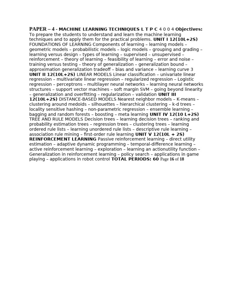 Machine learning | PDF | Machine Learning | Support Vector Machine