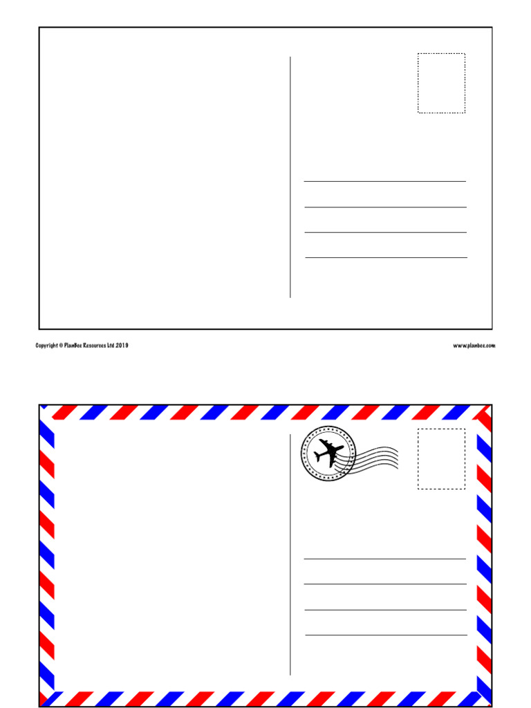 Postcard Template | PDF | Finance & Money Management | Law