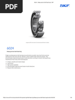 6319/C3 Bearing Specifications Overview | PDF | Bearing (Mechanical ...