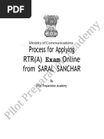 RTR License Application Guidelines | PDF | Radio | Information And ...
