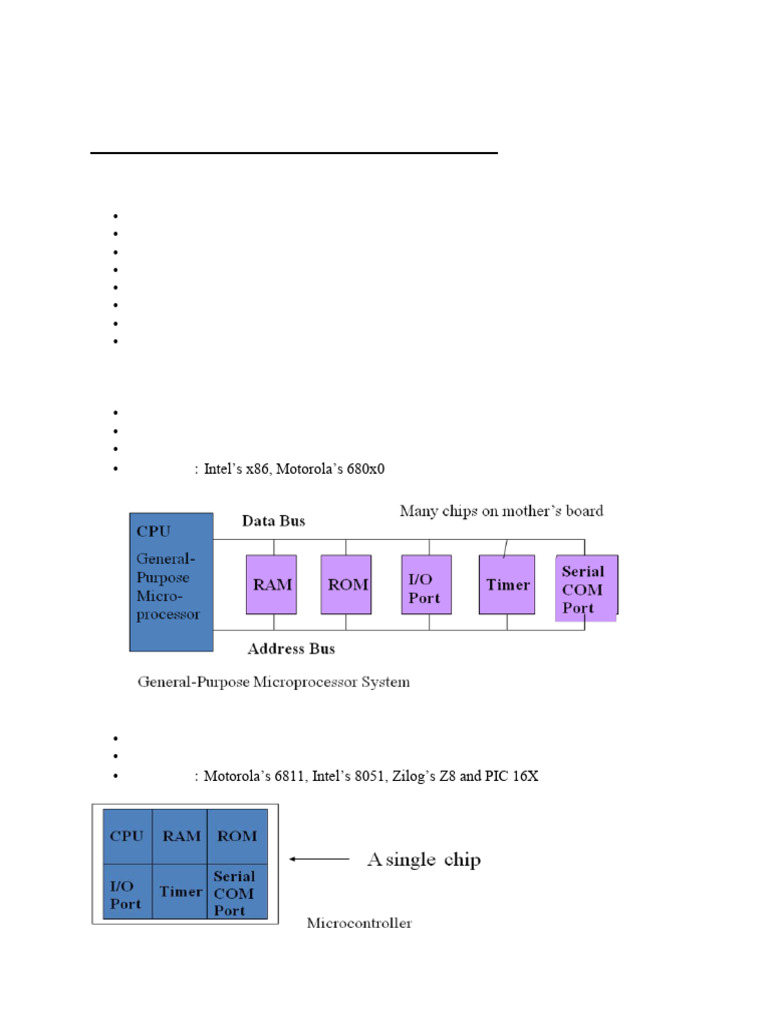 unit 4- Microcontroller part 2 | PDF | Microcontroller | Electronic Circuits