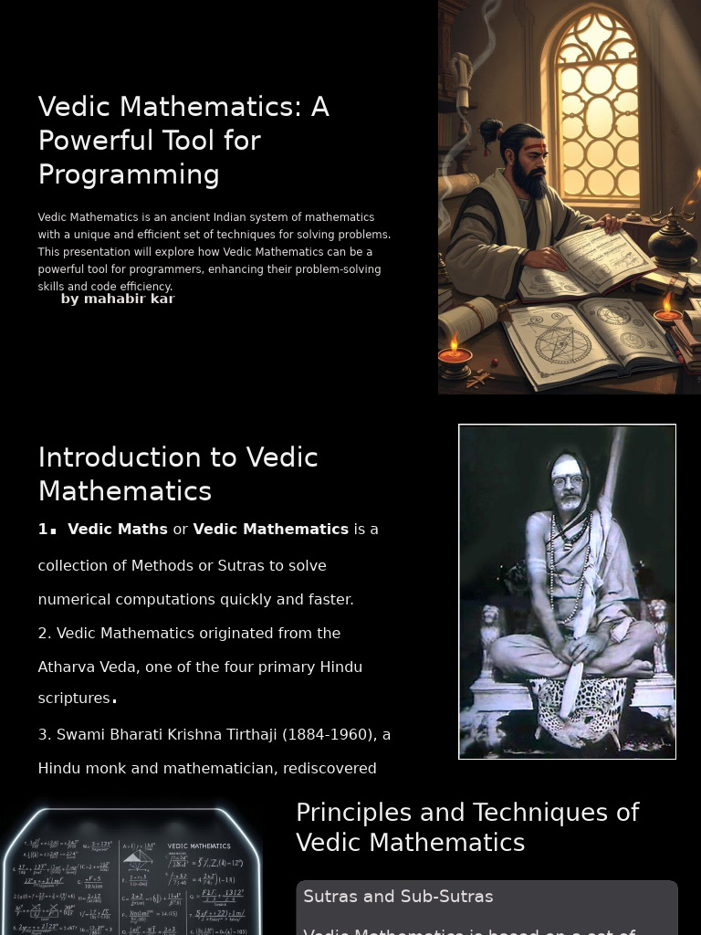 Vedic-Mathematics-A-Powerful-Tool-for-Programming (Autosaved) | PDF ...