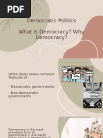 Understanding Democracy: Key Features and Merits | PDF | Democracy ...