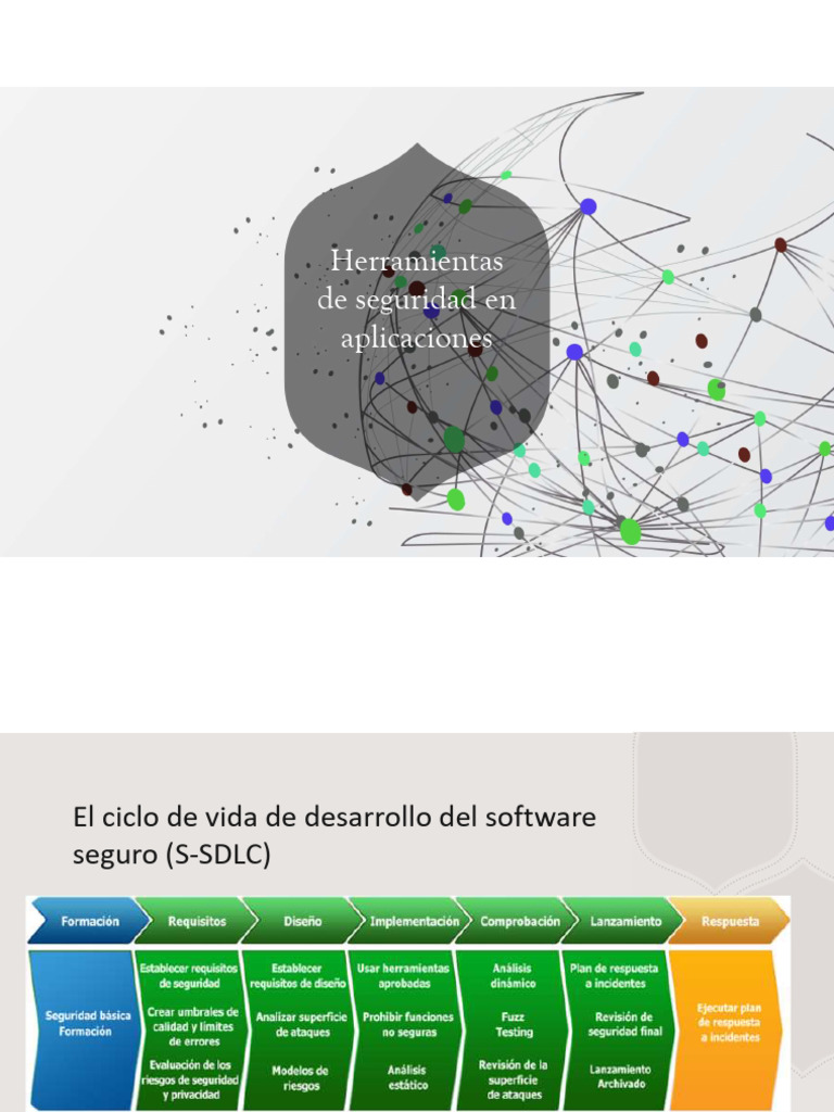 Sesión 12 - Herramientas de Seguridad en Aplicaciones | PDF | Marco de ...