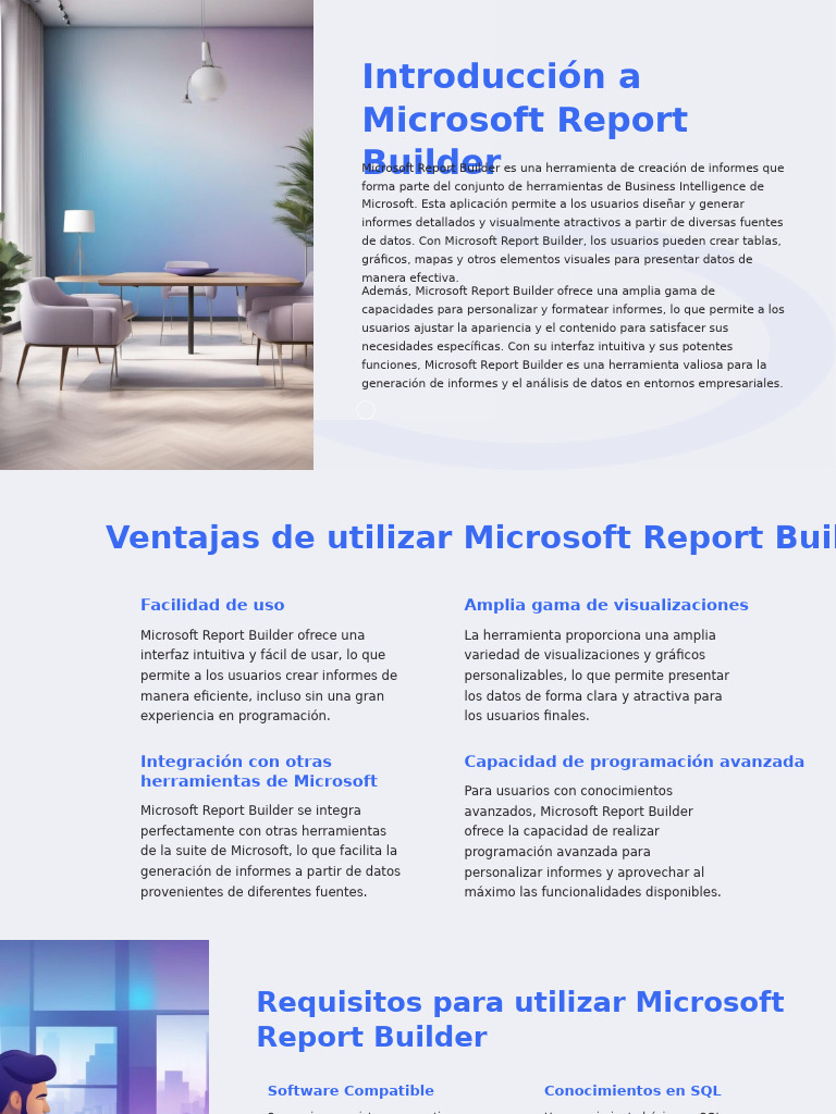 Introduccion a Microsoft Report Builder | PDF | Microsoft | Usuario ...