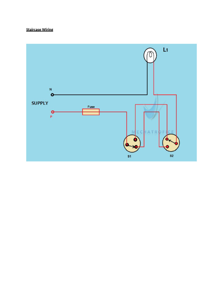 Staircase Wiring | PDF