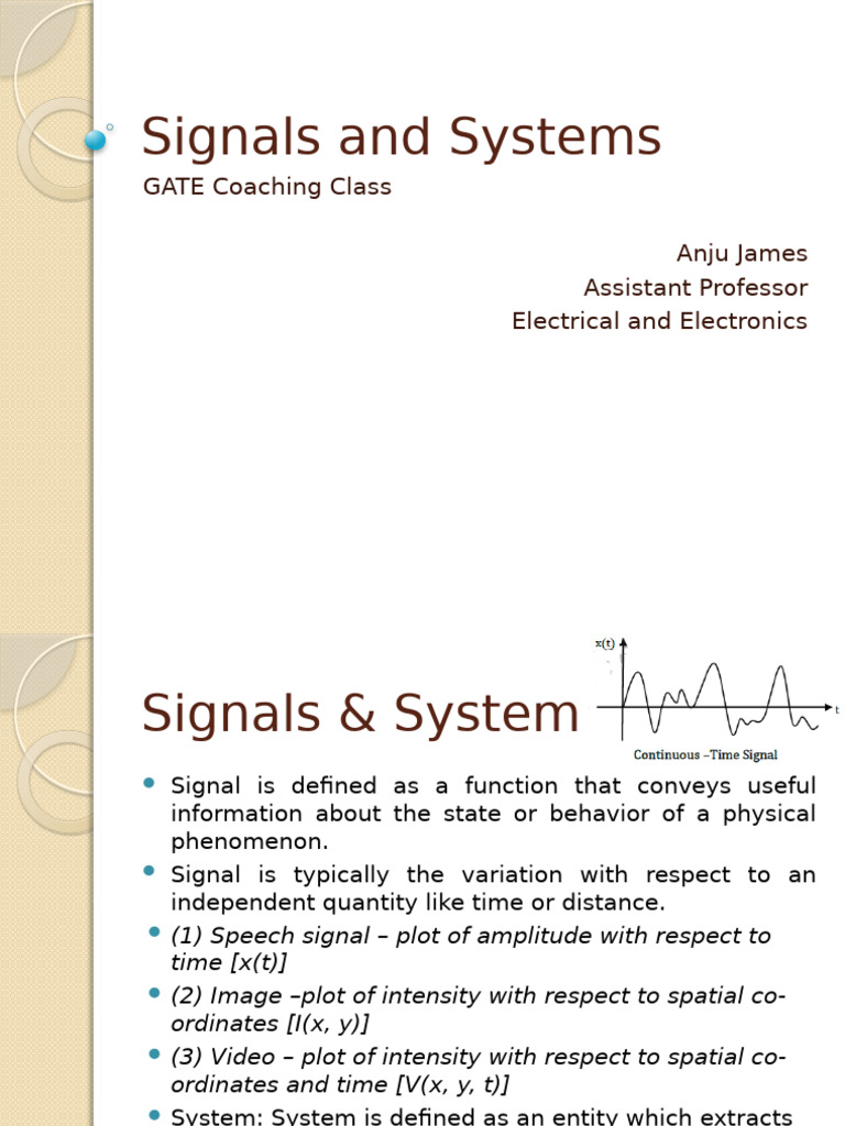 Gate_Signals | PDF | Discrete Time And Continuous Time | Causality