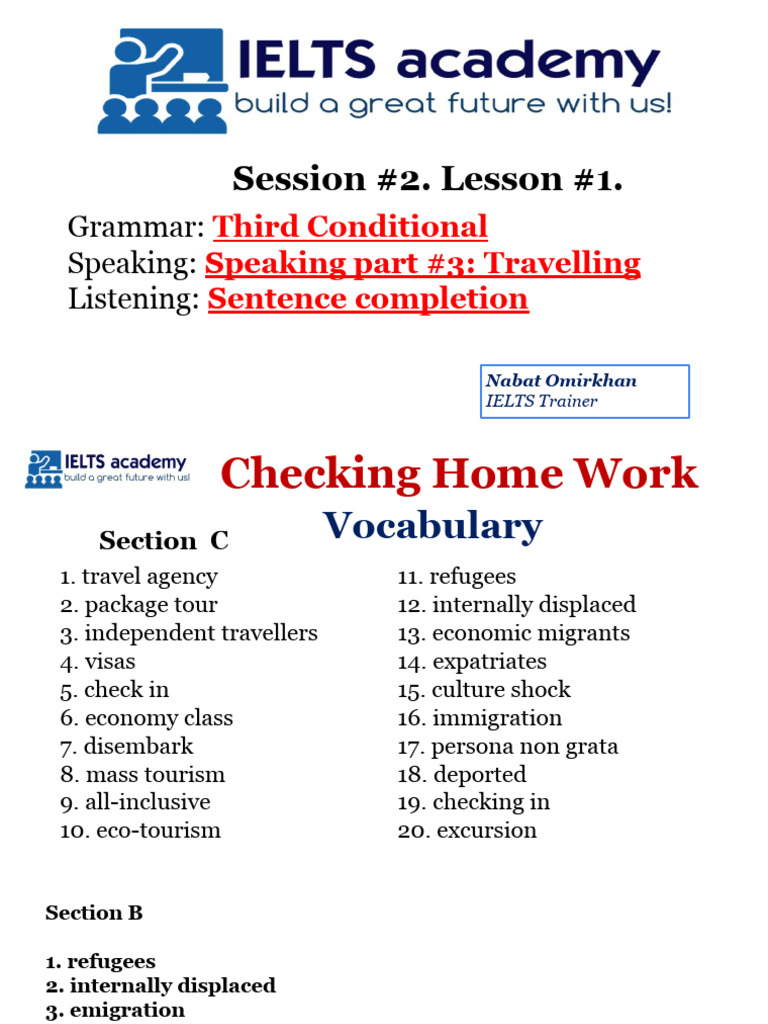 Копия s2 lesson 1 | PDF | Refugee