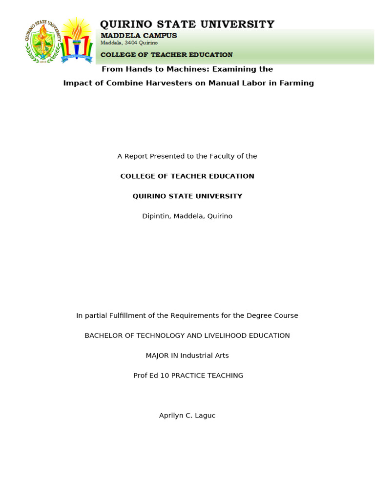 Narrative Final | PDF | Teachers | Learning