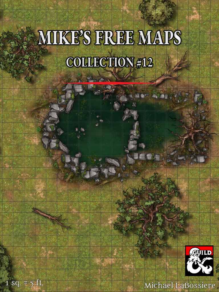 123344-Mikes Free Maps 12 v1 | PDF | Dungeons & Dragons | Wizards Of The Coast