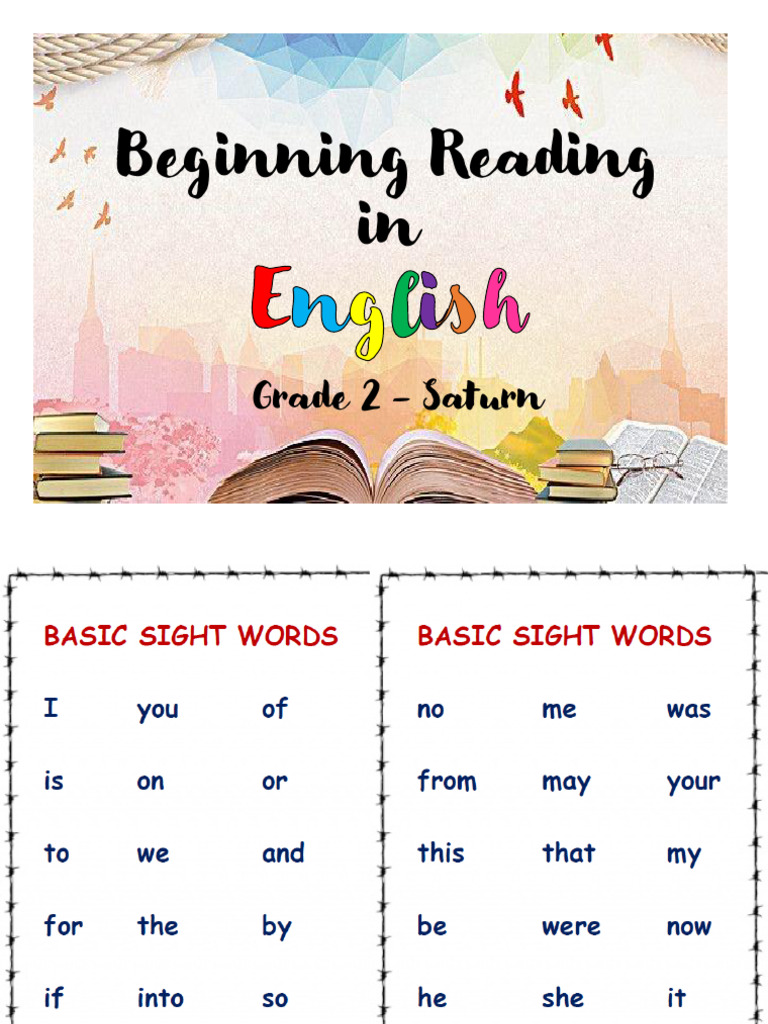 Reading Materials in English | PDF