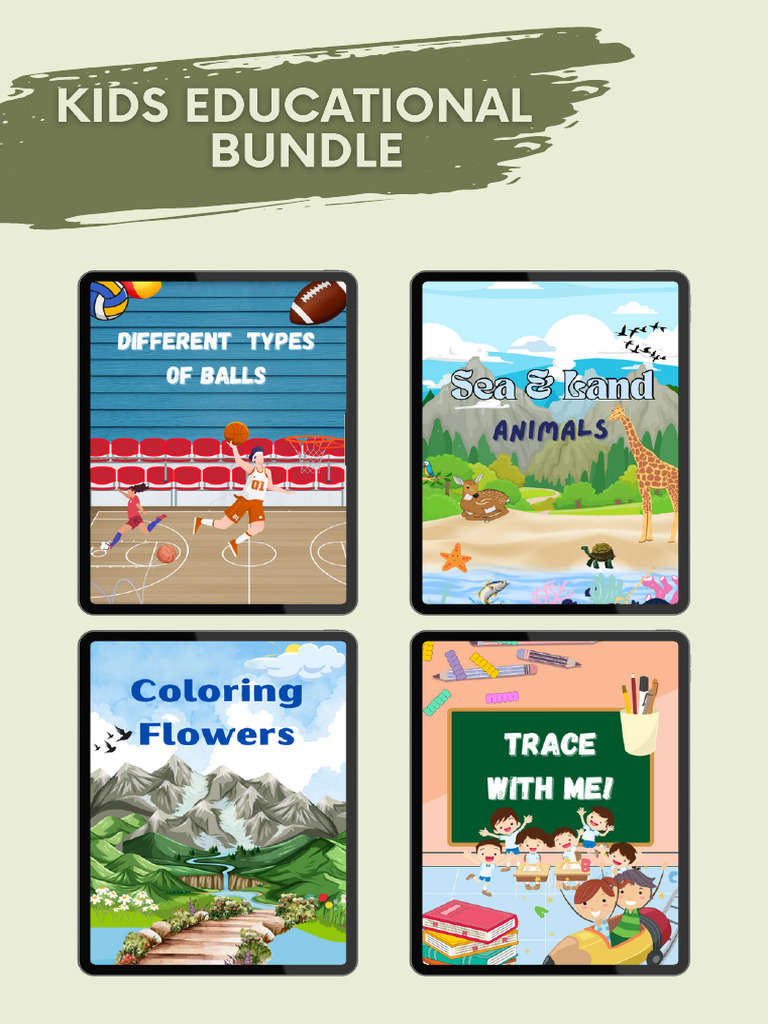 Kids Educational Bundle | PDF