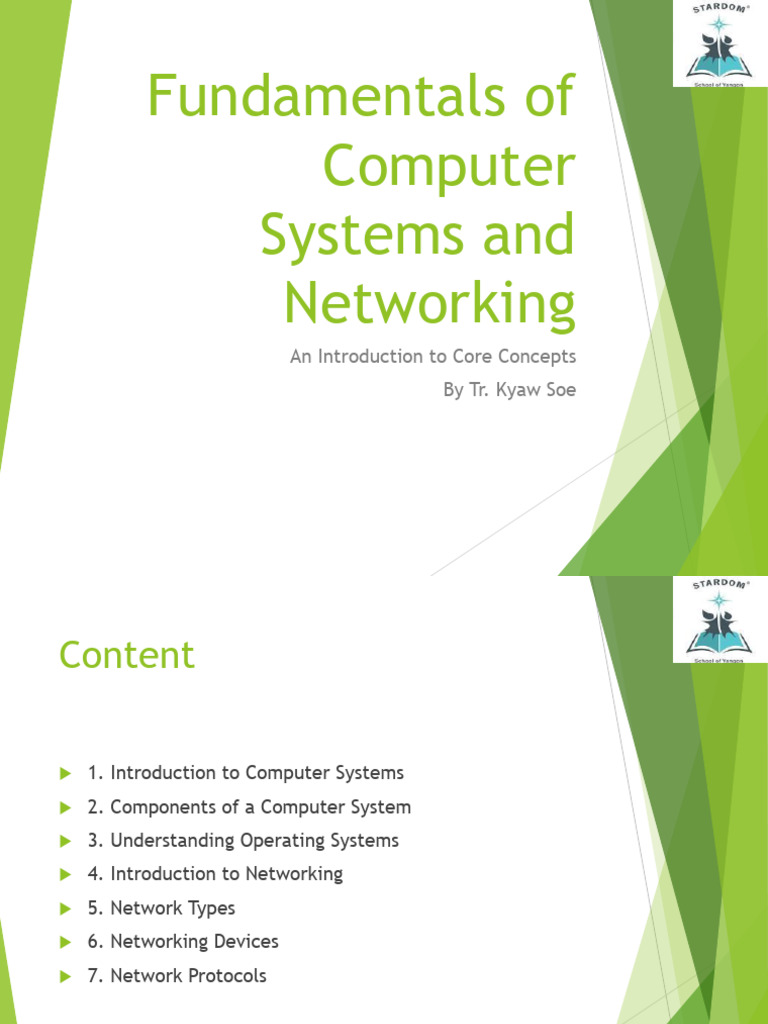 Fundamentals of Computer Systems and Networking | PDF | Computer ...