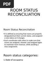 Housekeeping Room Status Codes | PDF