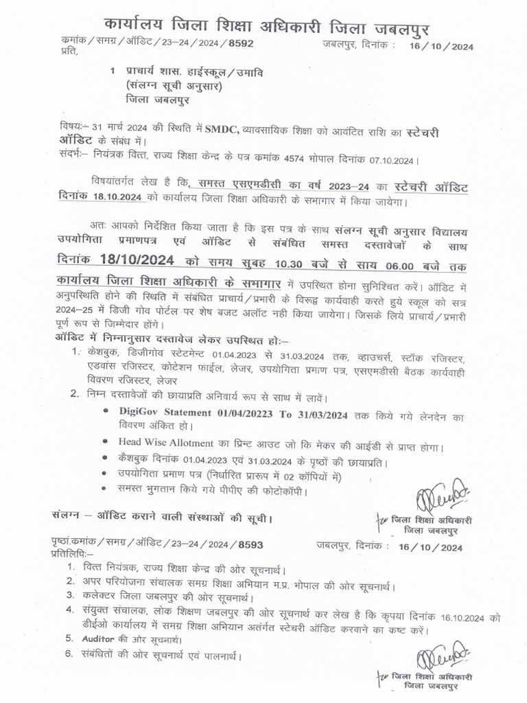 VIMP Audit Rmsa 23-24 | PDF