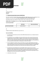 HDFC Bank Authority Letter Template | PDF