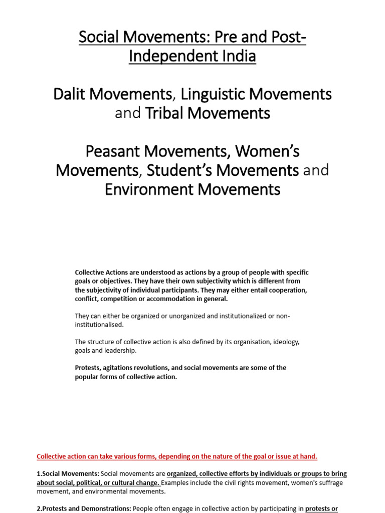 Social Movements (Module 3) | PDF | Social Movements | Deviance (Sociology)